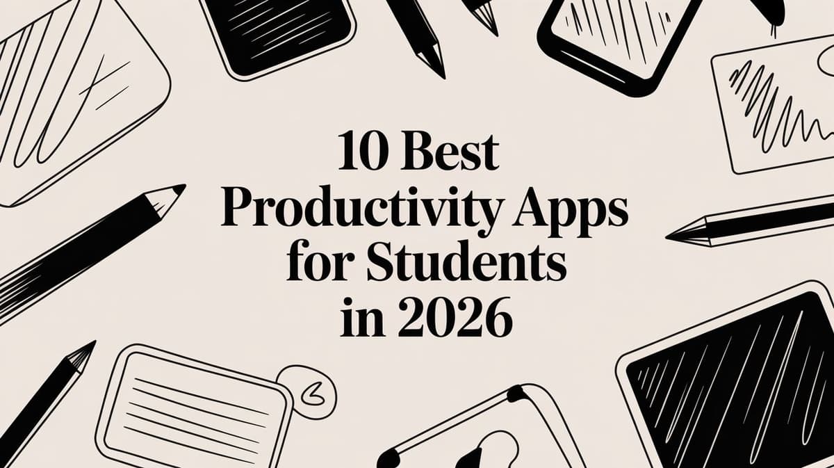 10 Best Productivity Apps for Students in 2026