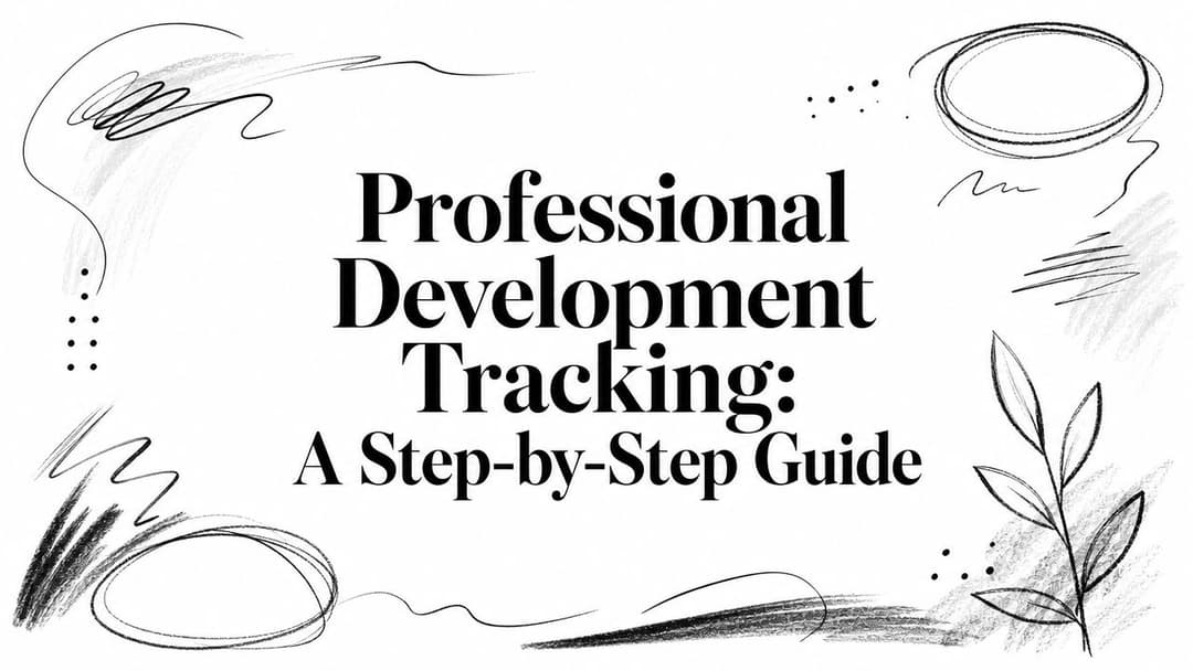 Professional Development Tracking: A Step-by-Step Guide
